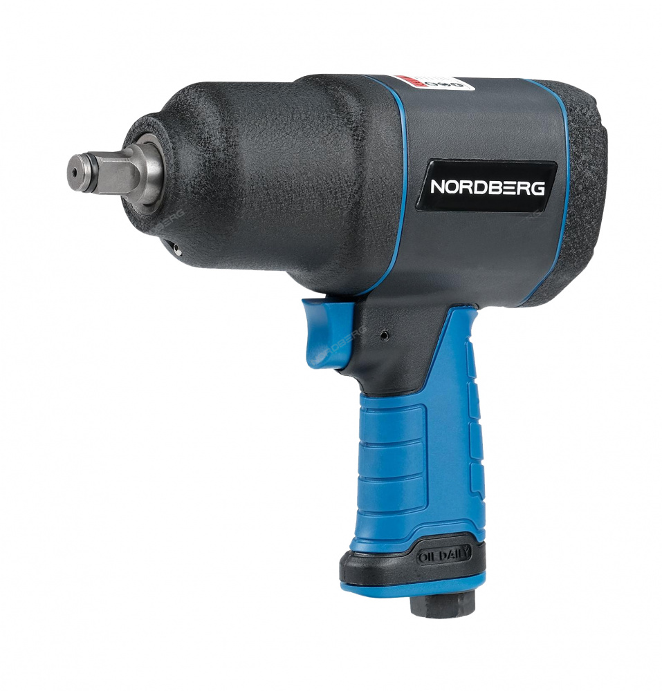 NORВBERG NP14074 Пневмогайковерт ударный 1/2", 745 Нм | Гараж Инструмент